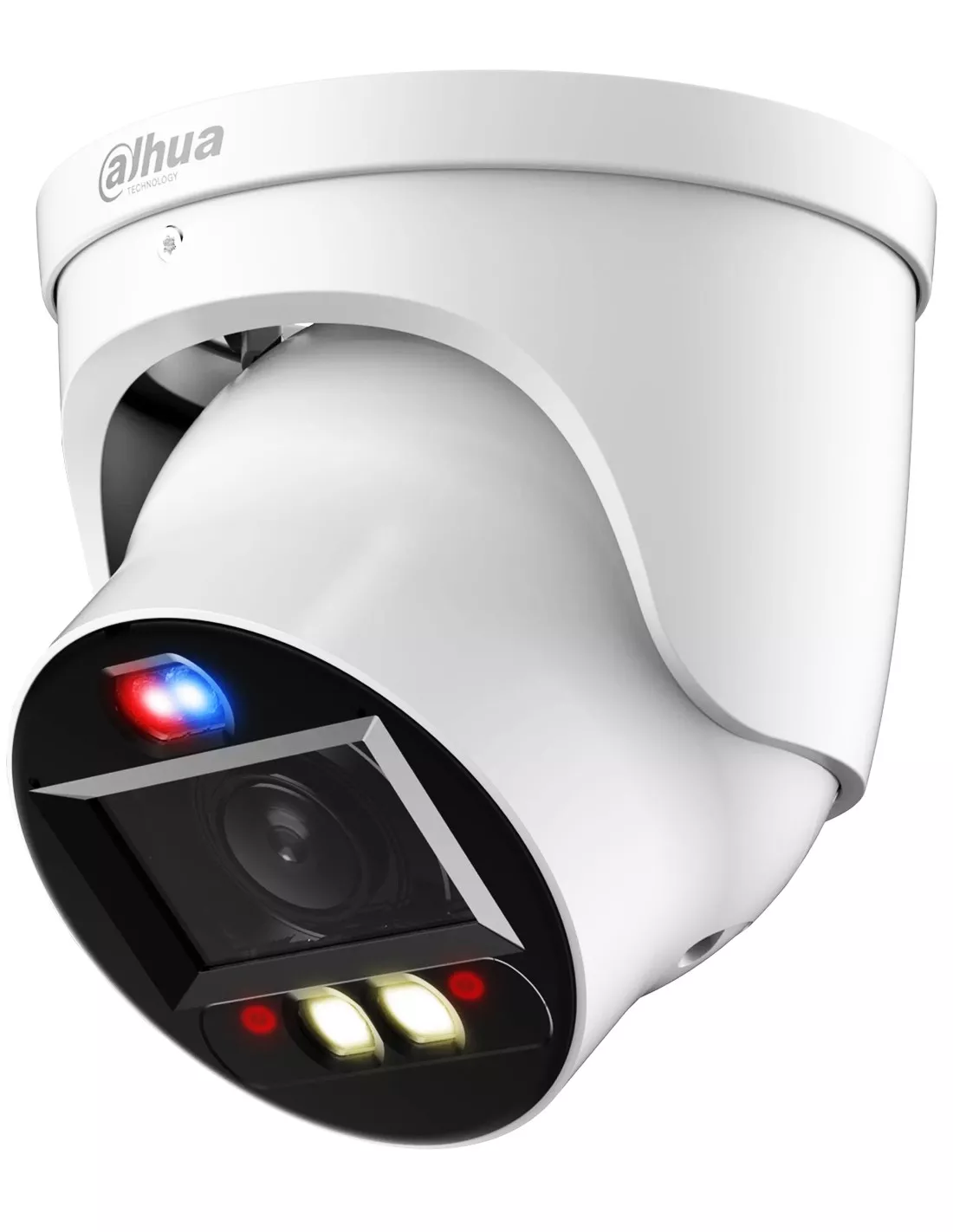 Dahua 8mp Smart Dual Light Active Deterrence Varifocal Eyeball Dome Turret Wizsense Tioc Ip