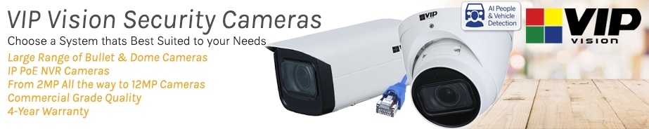 VIP Vision CCTV Cameras | INFRONTTECH Distributor