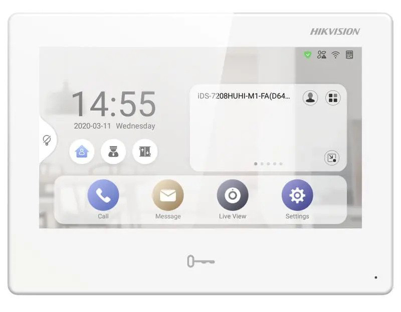 Hikvision 10 Inch Video Intercom Network Indoor Station - HIK-KH9510-WTE1