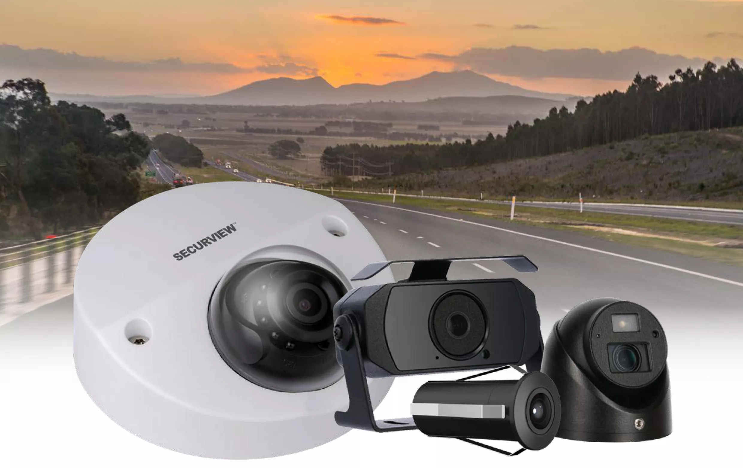 Securview Mobile Series 2MP HD 1080p Fixed HDCVI Wedge Dome ...