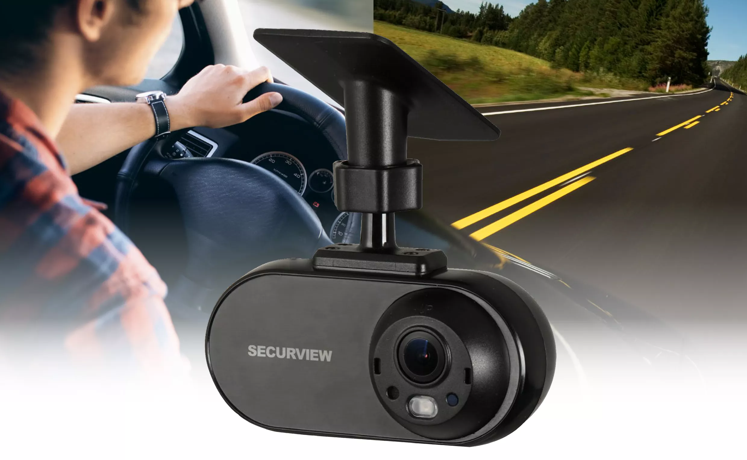 Securview Mobile Series 2MP HD 1080p Fixed HDCVI Twin Dash Camera ...
