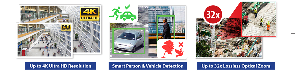 VIP Vision Professional AI Series 8MP 25x Zoom PTZ Dome V2 - VSIPPTZ ...