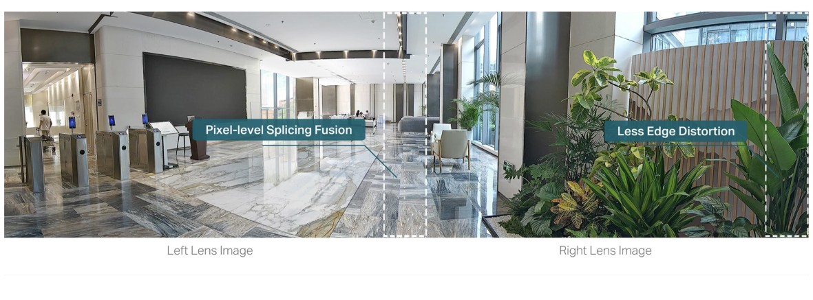 VIGI InSight 8MP Panoramic Bullet Camera 180° View, Colour Night Vision ...